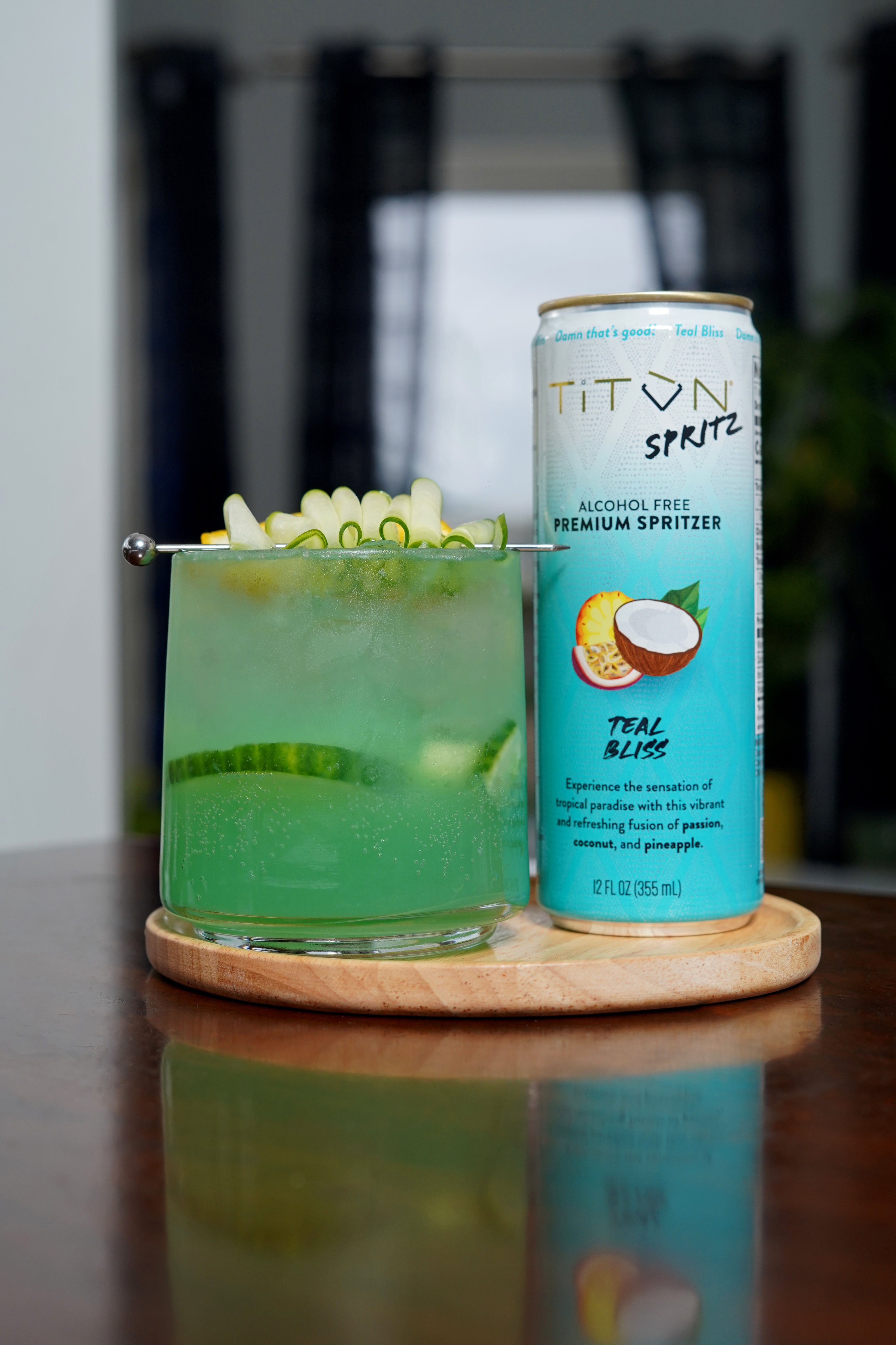 Teal G&T – TITÙN Cocktails